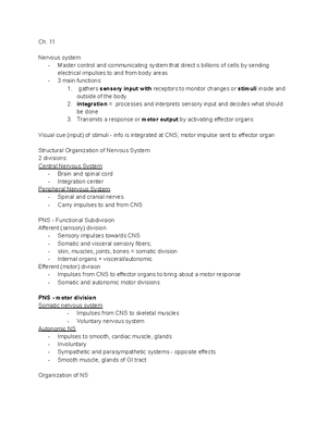 APHY101 Student Study Guide midterm exam - STUDENT STUDY GUIDE for APHY ...