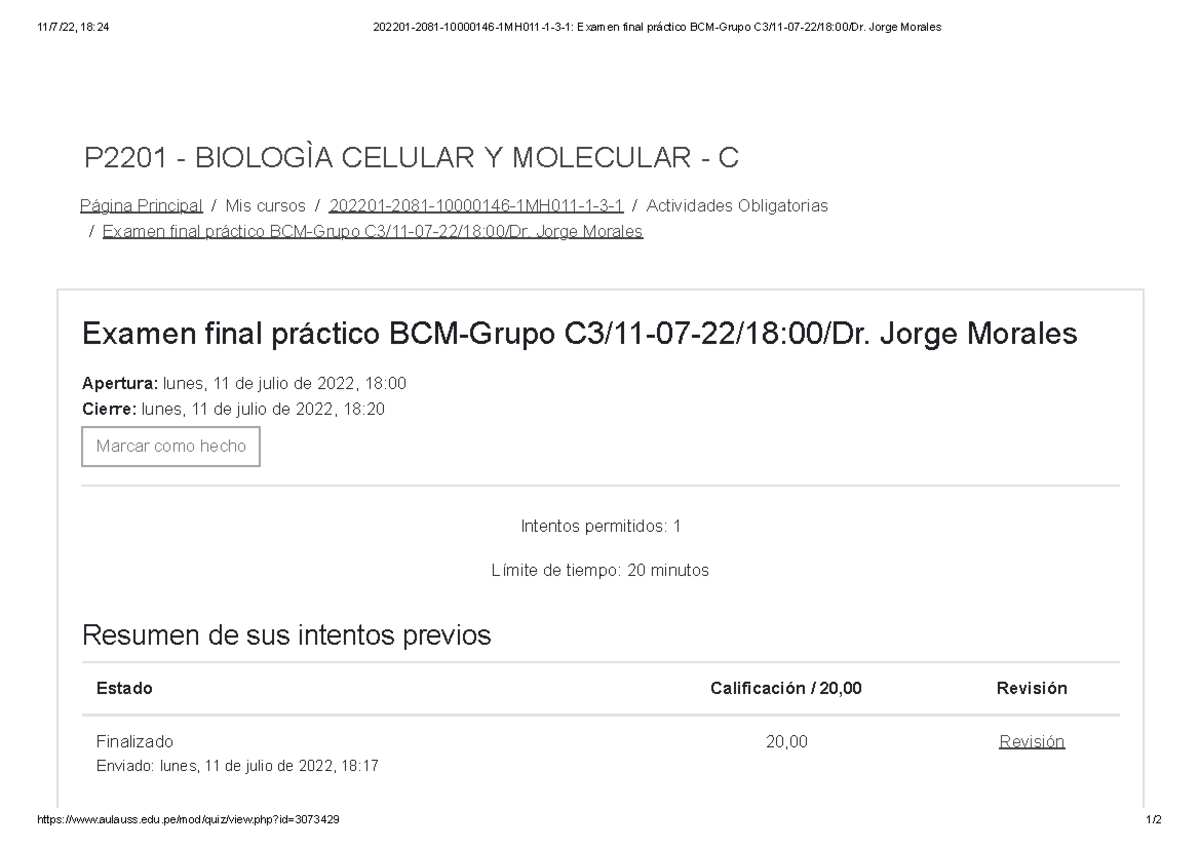 202201-2081-10000146-1MH011-1-3-1 Examen final práctico BCM-Grupo C3 11-07-22 18 00 Dr. Jorge ...