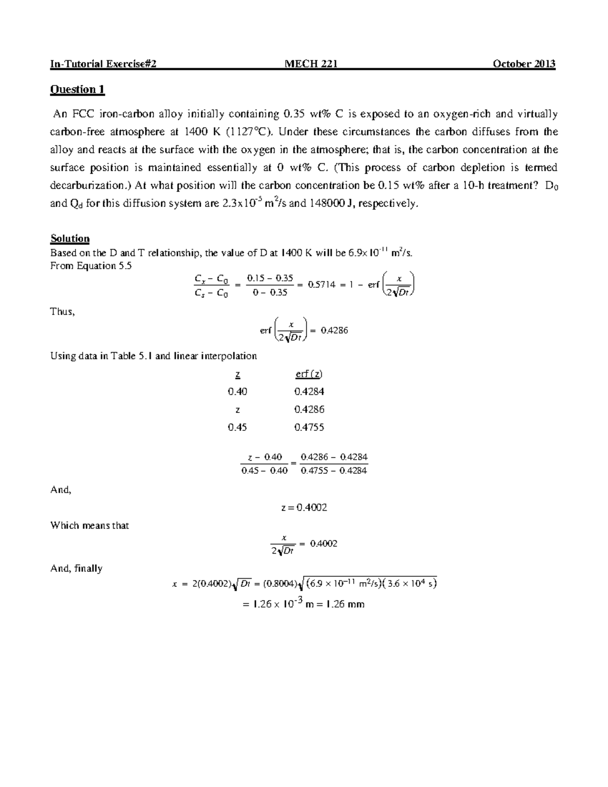 Seminar assignments - in-tutorial exercise 2 solutions - In-Tutorial ...