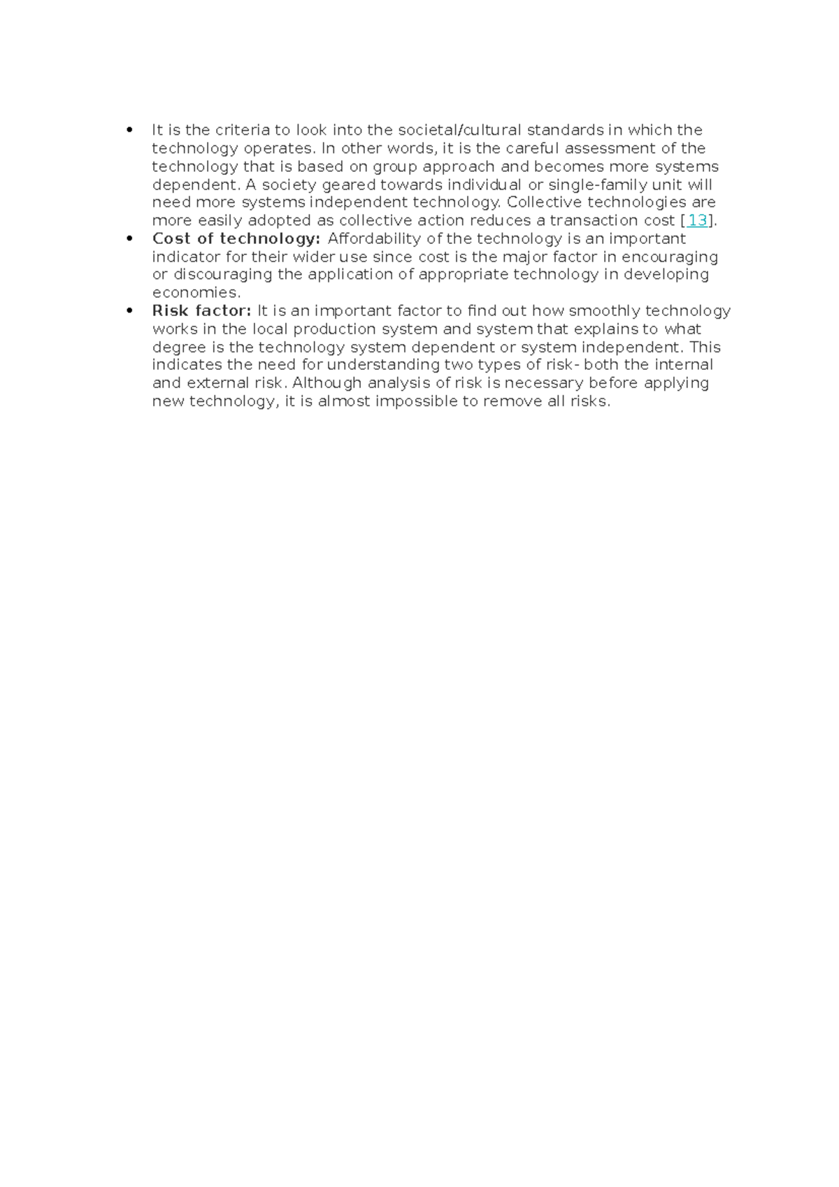 Bio 11 - Lecture notes - It is the criteria to look into the societal ...