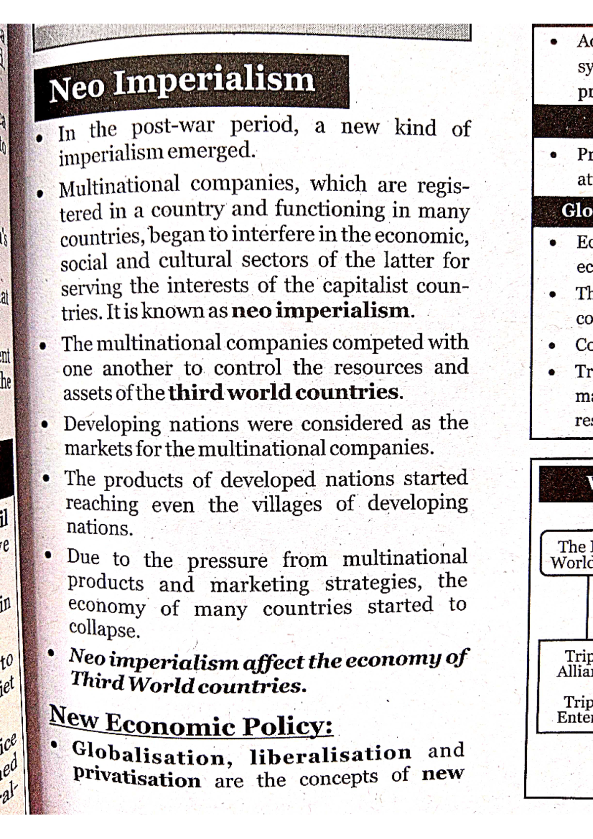 Disintegration of the soviet union Neo Imperialism - History of ...