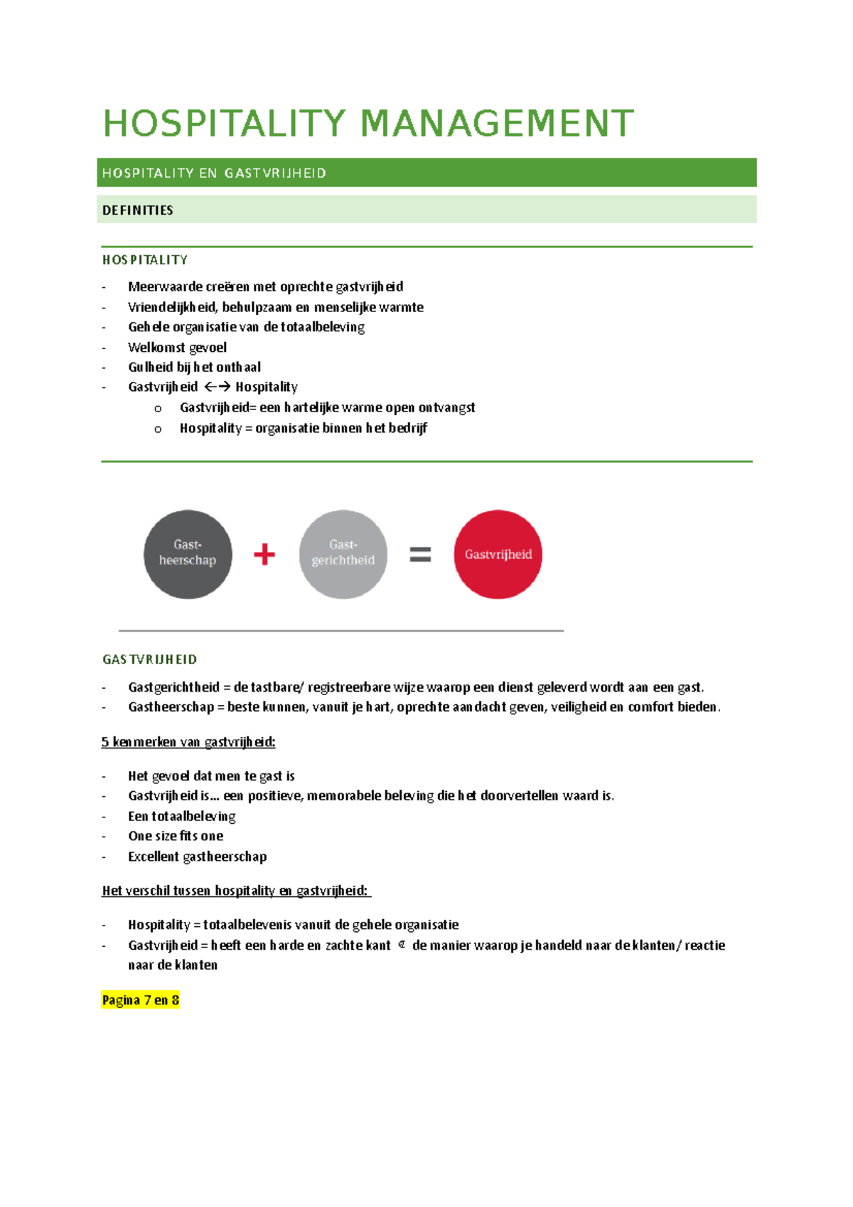Hospitality management - HOSPITALITY MANAGEMENT HOSPITALITY EN ...