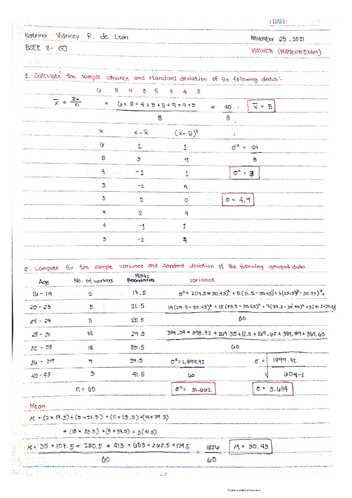 Midterm MATH08 (EXAM) - .... - strategic business analysis - Studocu