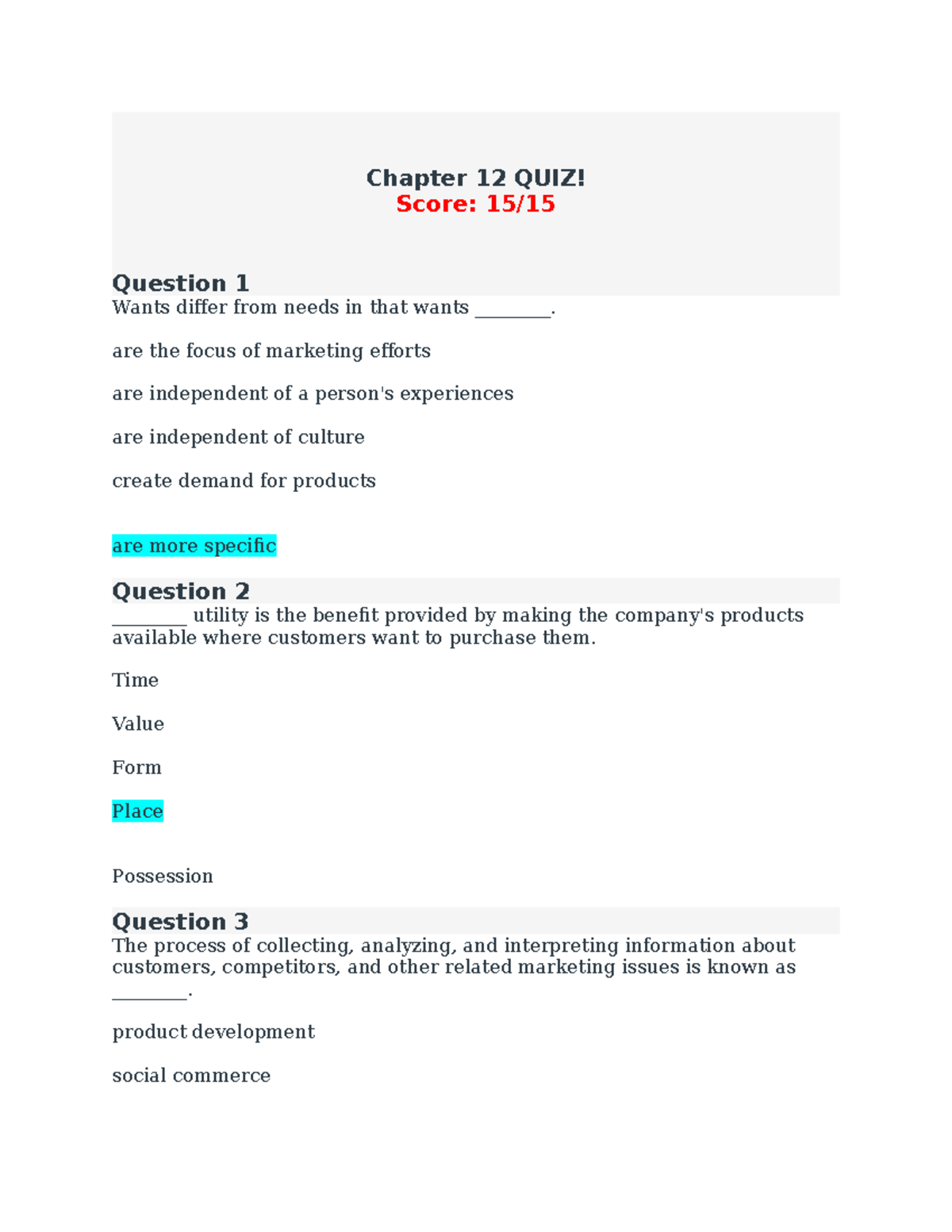 GBS151 chp 12 - Please READ and REVIEW Chapter 13 before you start this ...