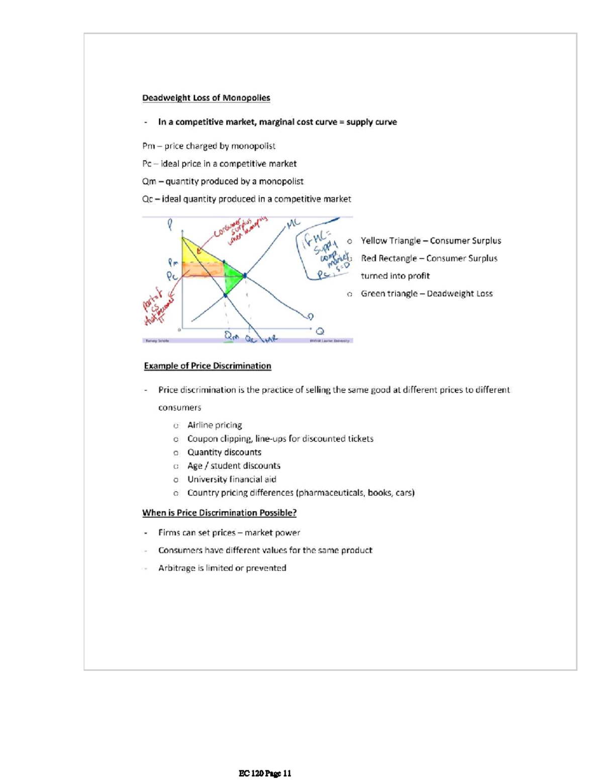 Ch 9-11 Notes Part 3 - ec 120 - Studocu