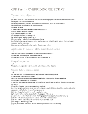 B(9) Standard Disclosure List of Documents - 408 Civil Litigation B(9 ...