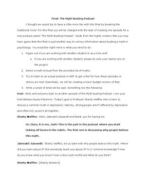 Class Exercise #4 - CBS News 60 Minutes - The Baby Lab - 1 Due labeled ...