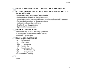 Calculatig Intake and Output 1 - 4/9/ 1 Calculating Intake and Output ...