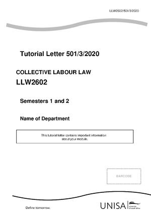 SA Labour Guide to Trade Unions - LABOUR LAW AND EMPLOYMENT MANUAL 2013 ...