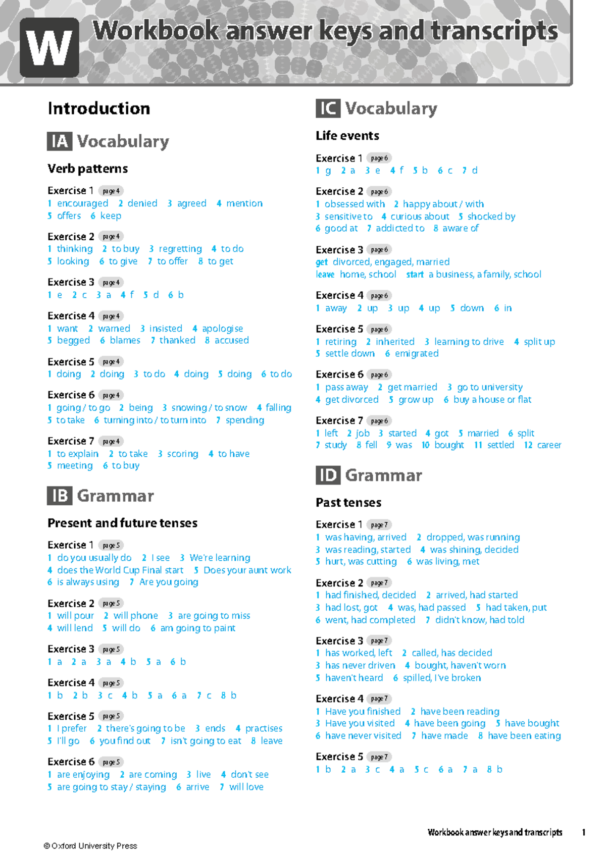129 5- Solutions Upper-Intermediate. Workbook. Keys 2017 , 3rd -36p ...