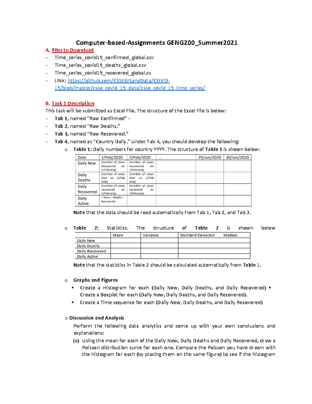 Computer Based Assignment Details Computer Based Assignments Geng200summer A Files To 1986