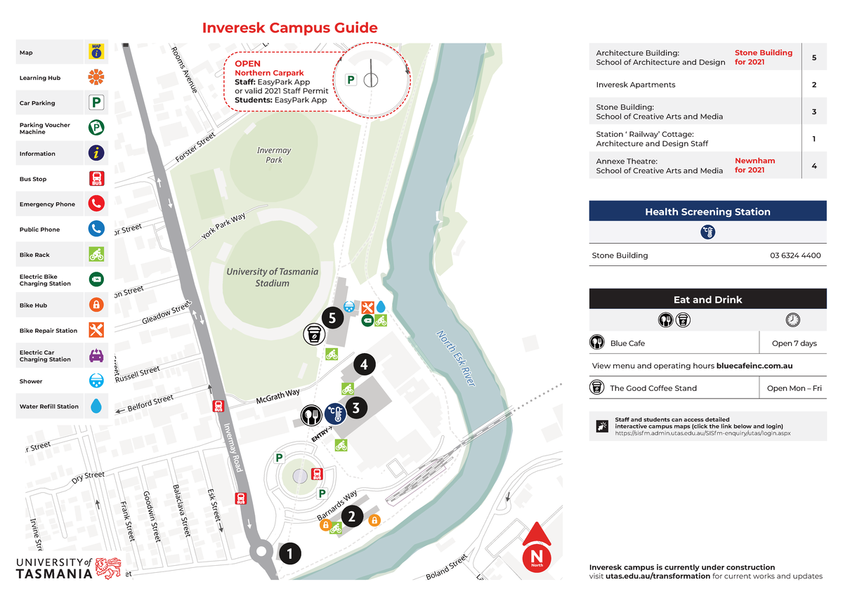 Inveresk-Campus-Guide - Invermay d Racecour s e Crescent t I n ne s ...