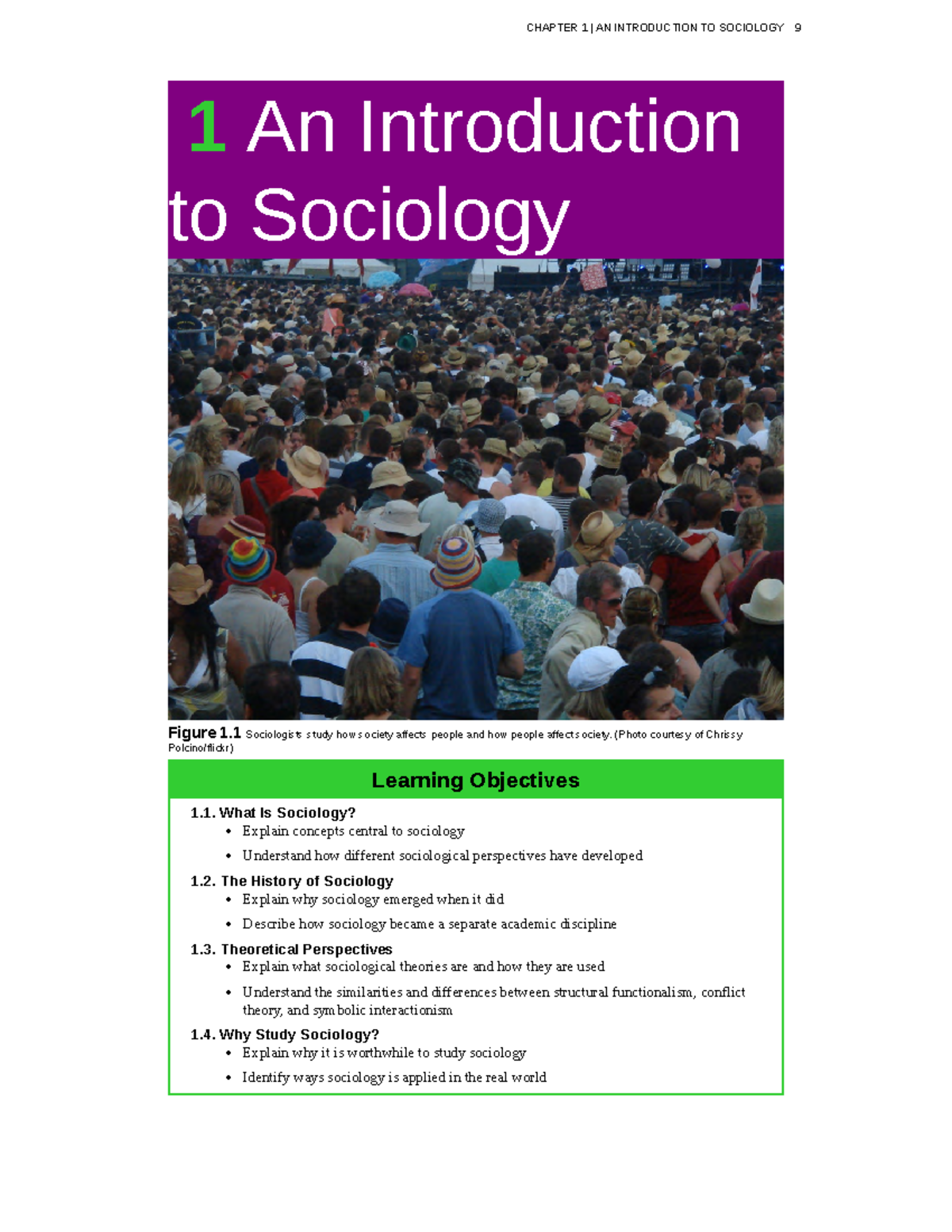Chapter 1 - Ctto. - 1 An Introduction to Sociology Figure 1 ...