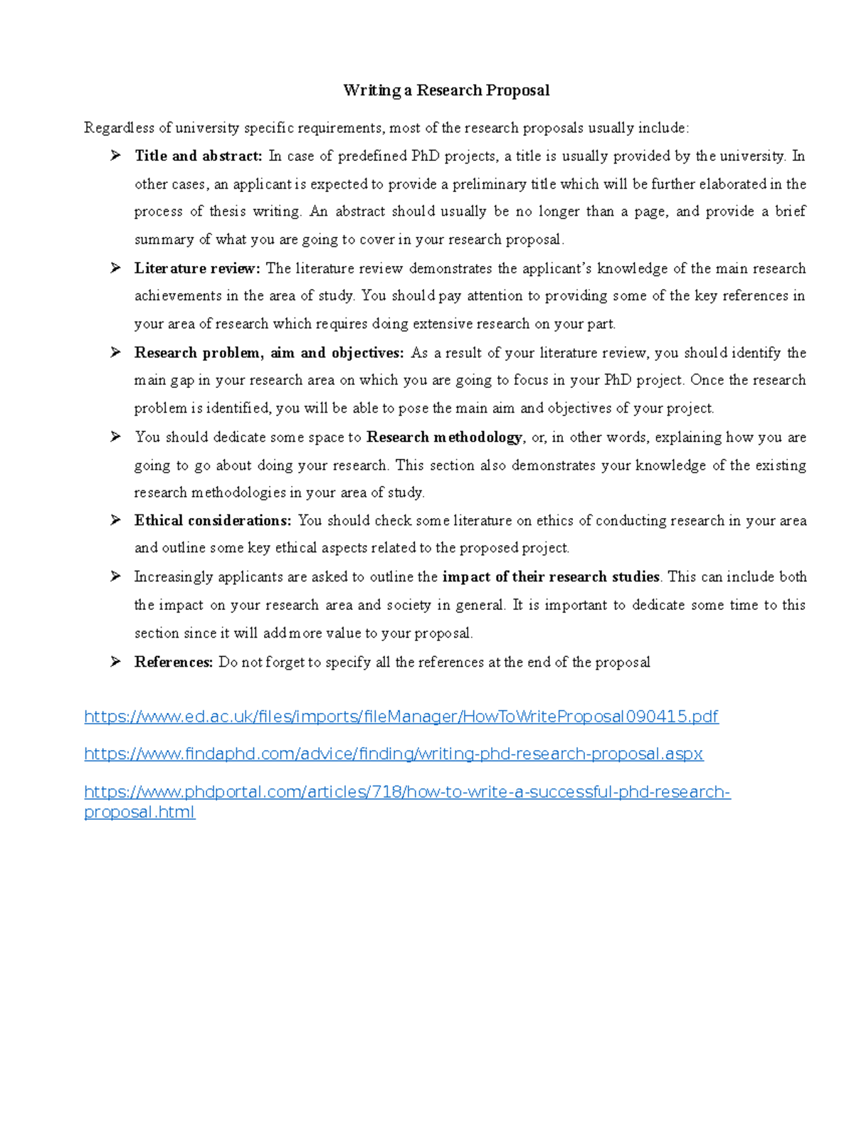 How to Prepare Research PrOPOSAL TO GET ADMISSION IN A UNIVERSITY FOR ...