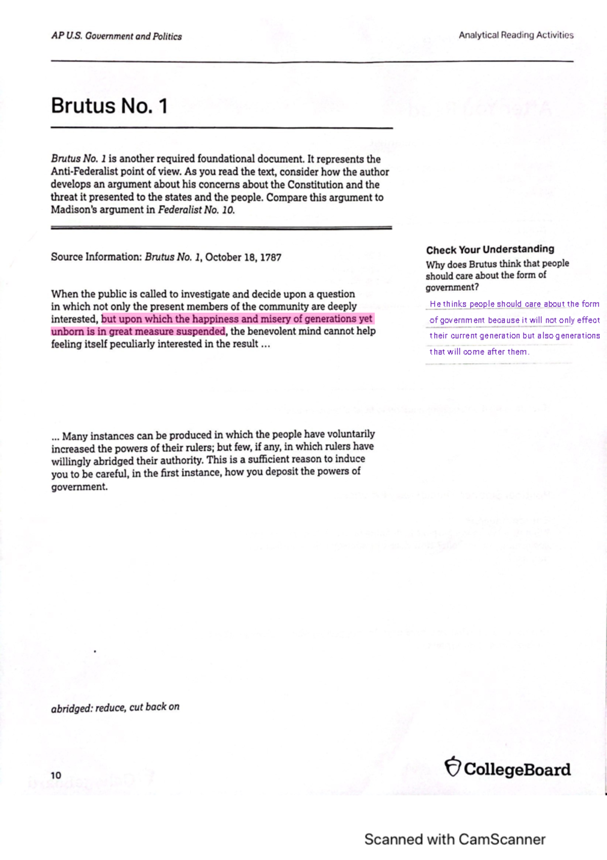 Paris Shin - Brutus No 1 - Studocu