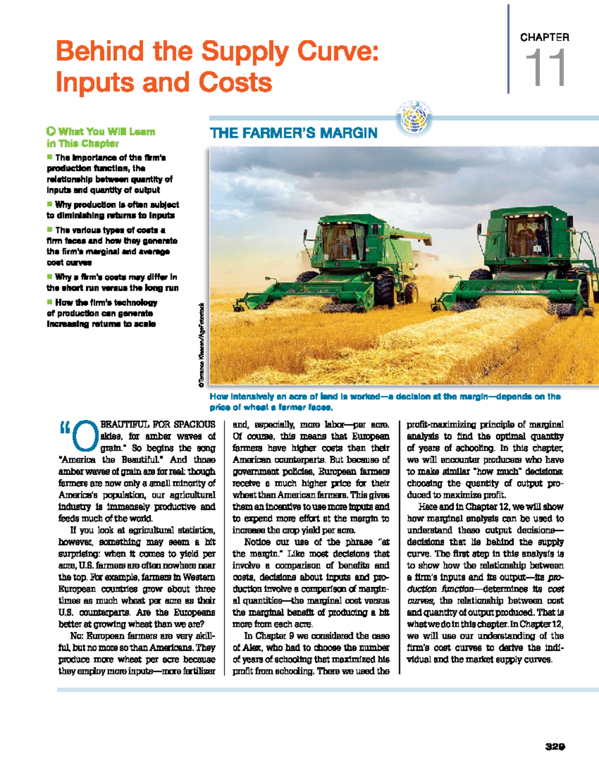 Chapter 1 Advanced Microeconomics - CHAPTER Behind the Supply Curve ...