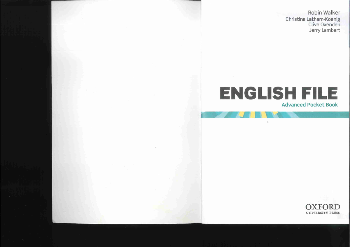 Advanced Pocket Pocket Book Essential Gramar Vocabulary with ...