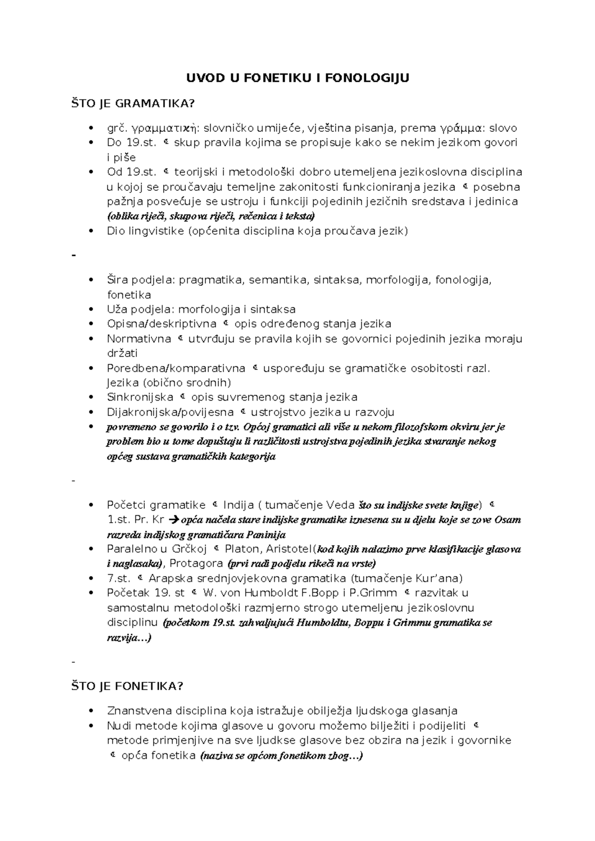 UVOD U Fonetiku I Fonologiju-TALIJANSKI - UVOD U FONETIKU I FONOLOGIJU ...