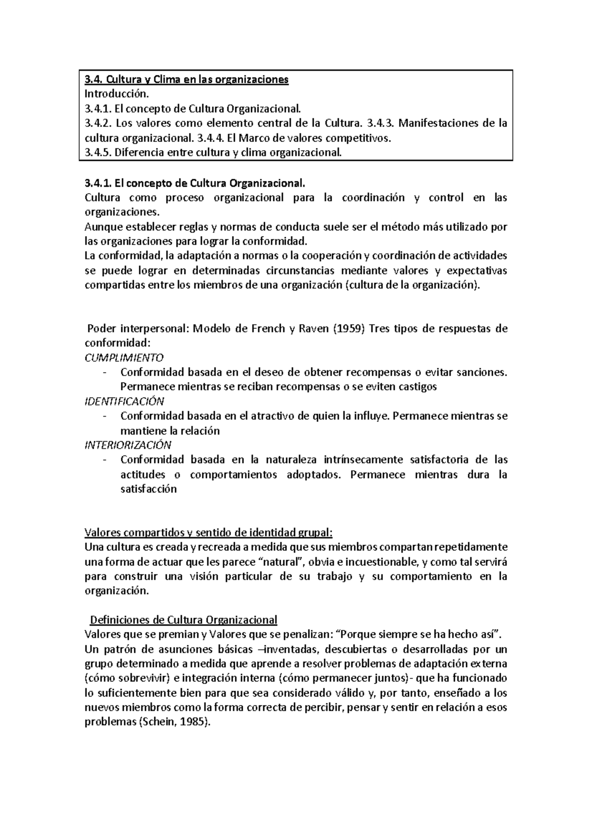 3 4 Pgo Apuntes Modulo 3 4 Warning Tt Undefined Function 32 3 Cultura Y Clima En Las