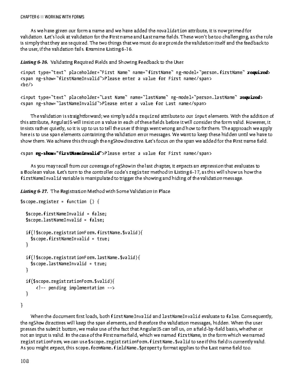 Beginning Angular Js And Web Development As We Have Given Our Form A Name And We Have Added 5067
