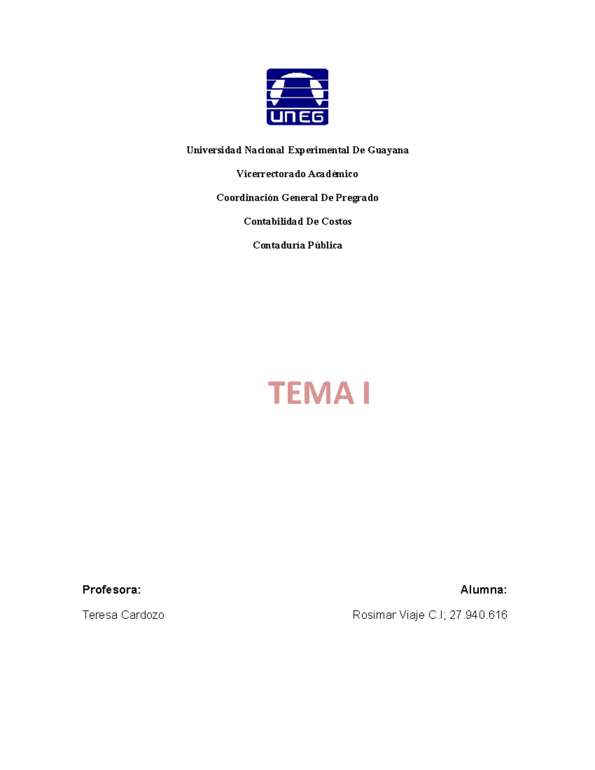 Trabajo - Universidad Nacional Experimental De Guayana Vicerrectorado ...