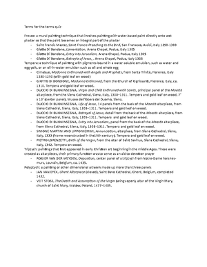 Art History Formal Analysis - Arianna Irizarry Professor Bushman AR 103 ...