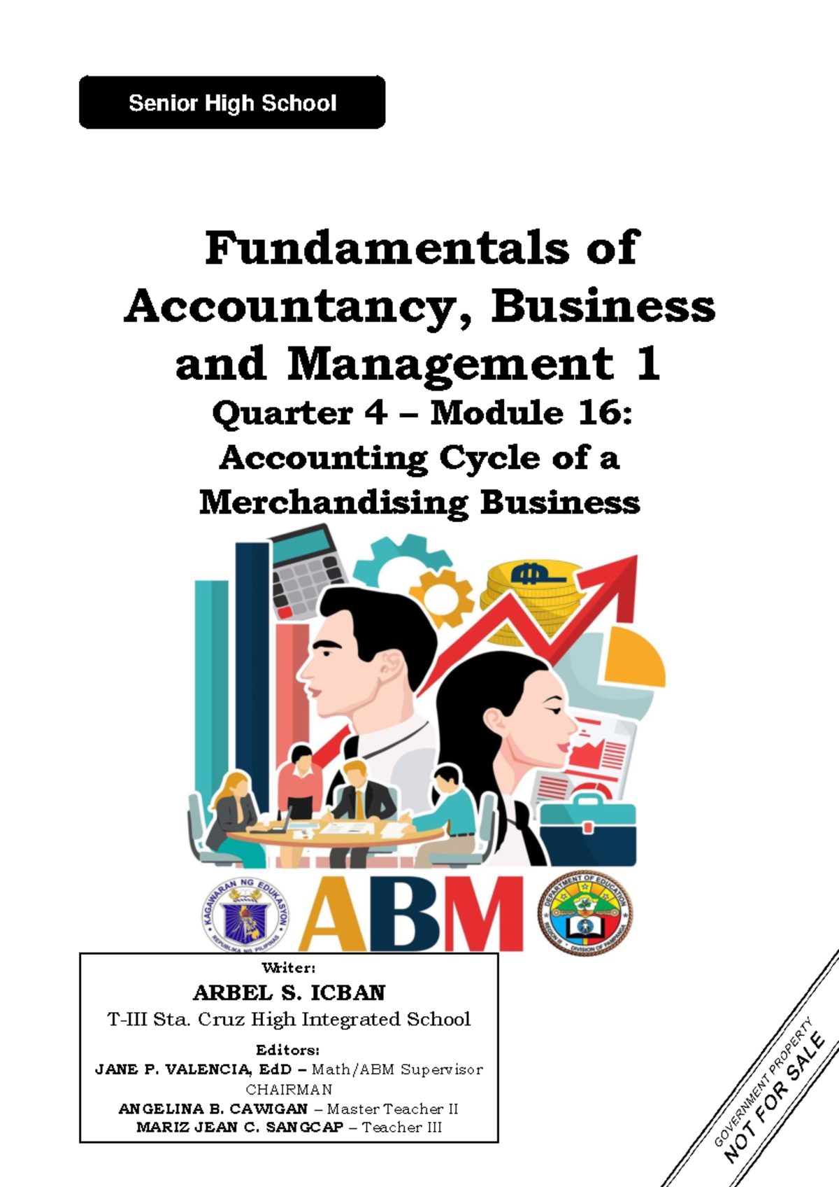 FABM1-Q4-M16 - FABM1 - I Fundamentals of Accountancy, Business and ...