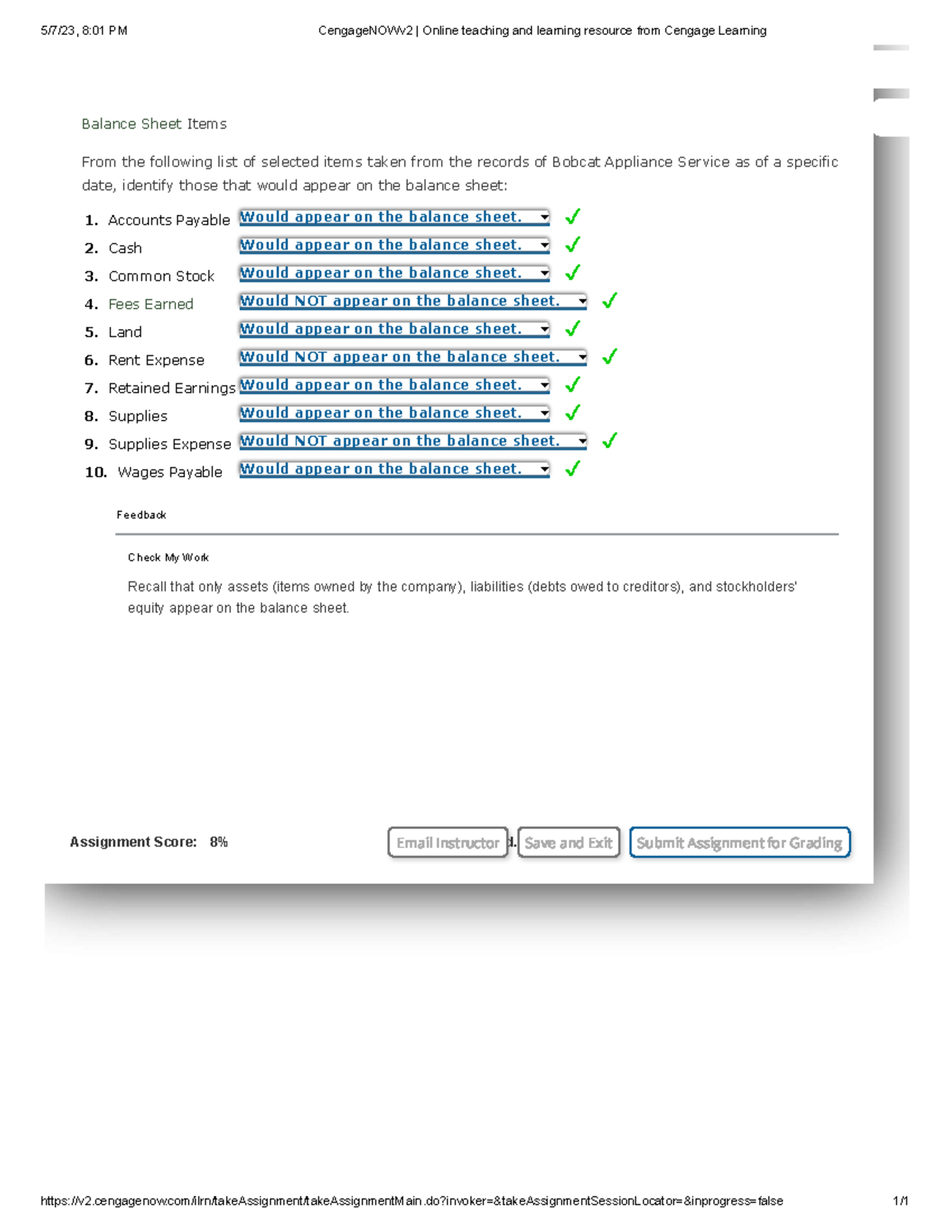 W1 Q1 Cengage NOWv 2 Online teaching and learning resource from Cengage ...