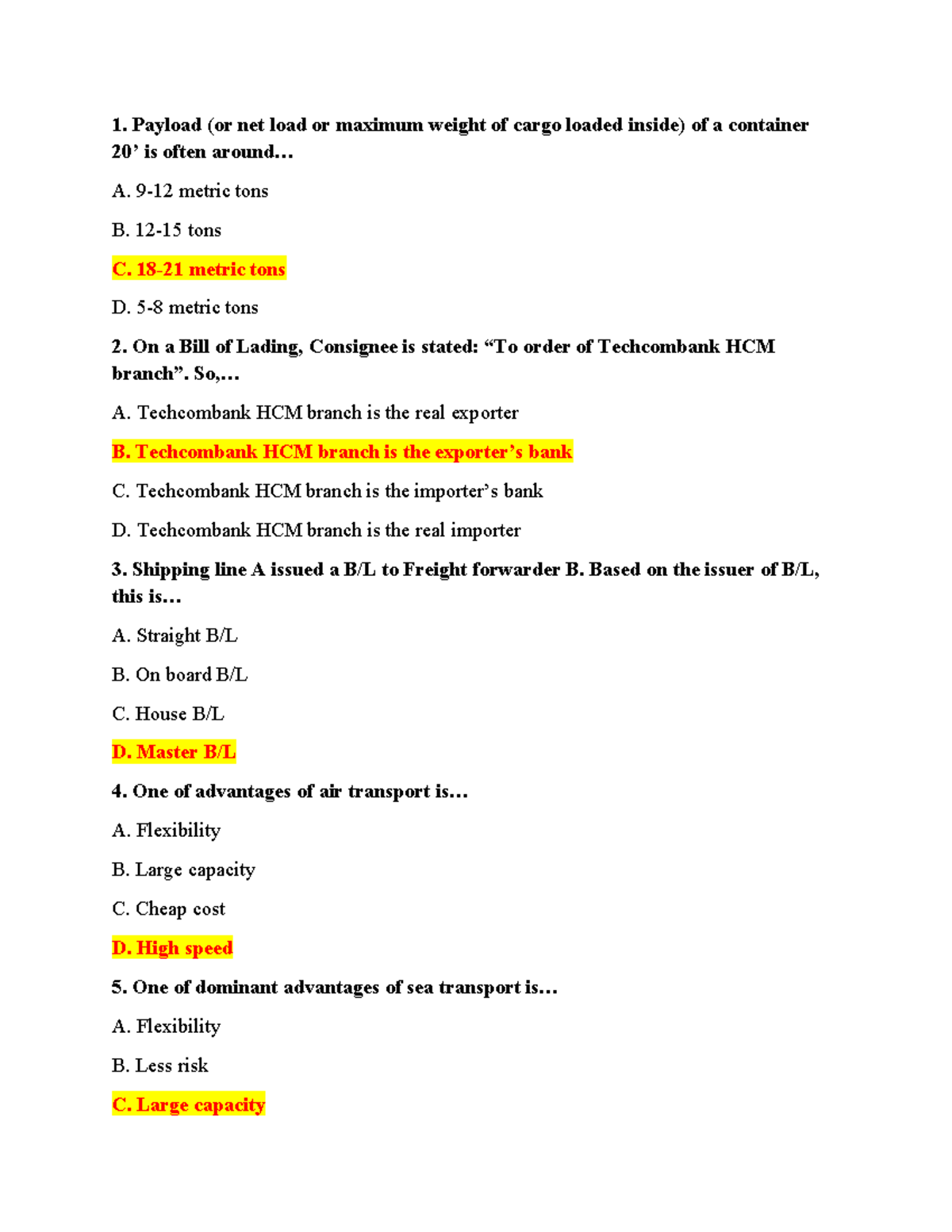 123doc-50-cau-trac-nghiem-van-tai-va-bao-hiem-hang-hoa-xuat-nhap-khau ...