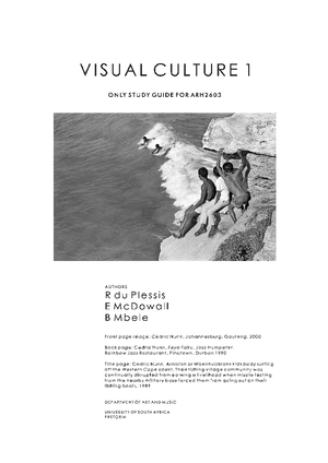 Visual-analysis - Points for Arh2601 assignment 1 - Visual Analysis ...