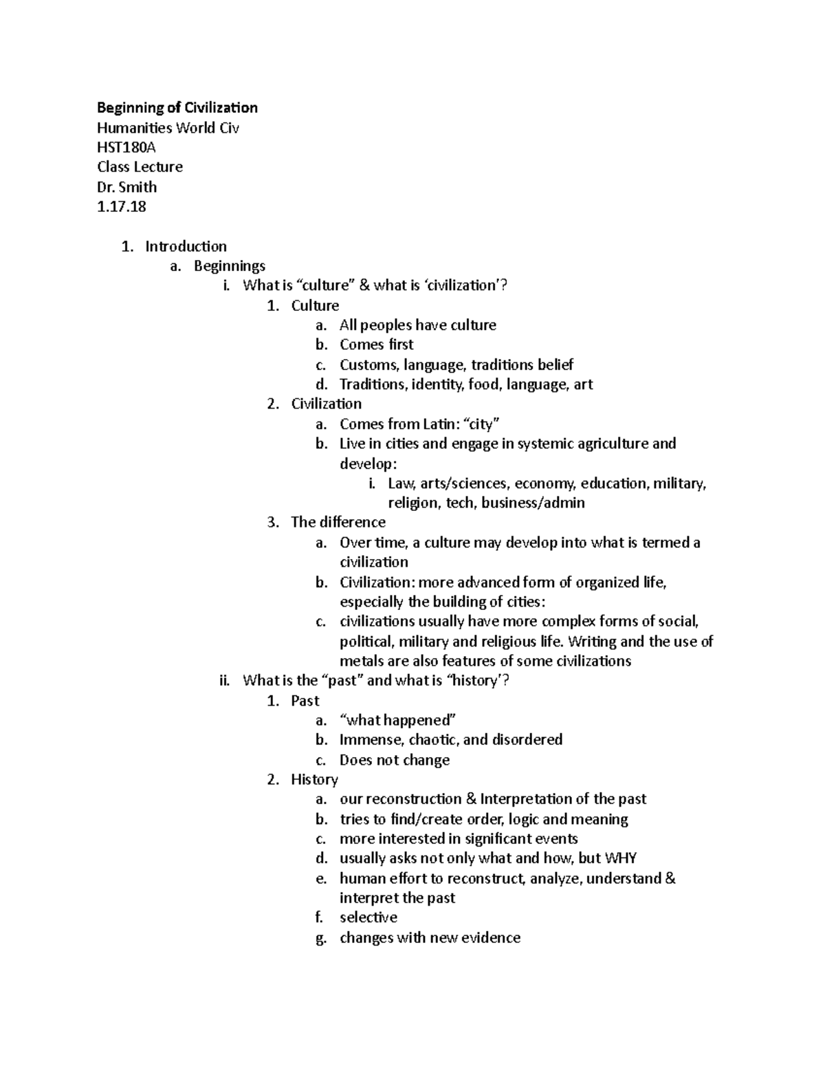 Beginning of Civilization - Beginning of Civilization Humanities World ...