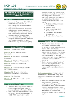 Pharmaco Lec 1.1 - Fundamentals Concepts of Pharmacology - Pharmacology ...