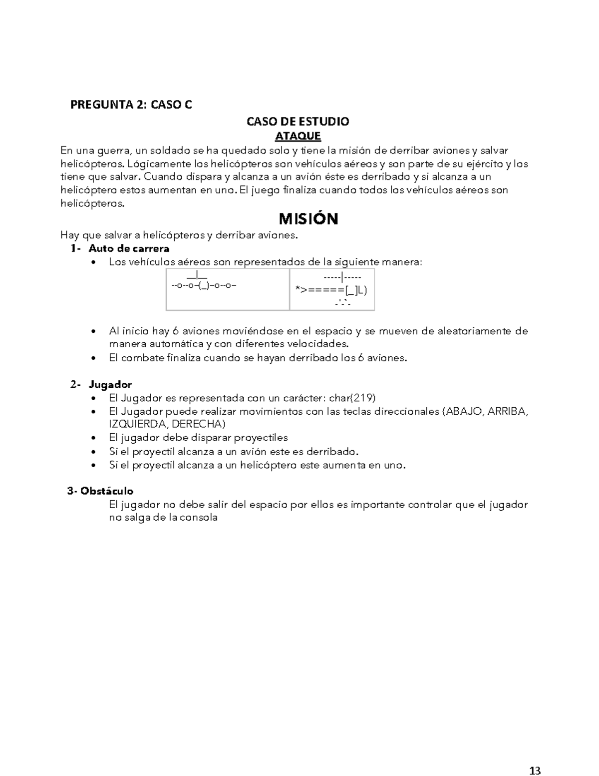 Evaluación parcial | Pregunta 2 - Caso C | Ataque | 2023-2 | CC215 - 13 ...