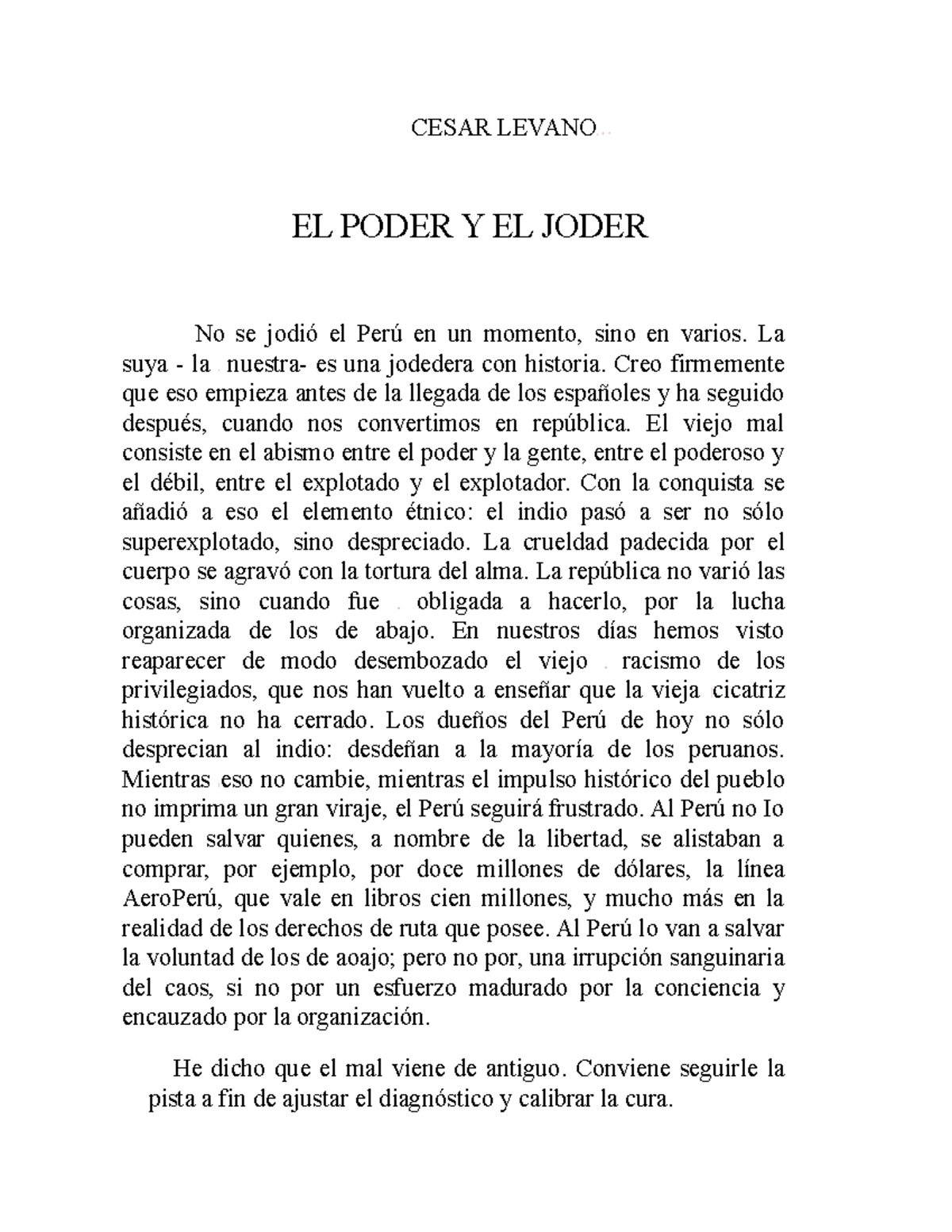 EN QUE MOMENTO SE JODIO EL PERU JAVIER PULGAR VIDAL Y OTROS AUTORES ...