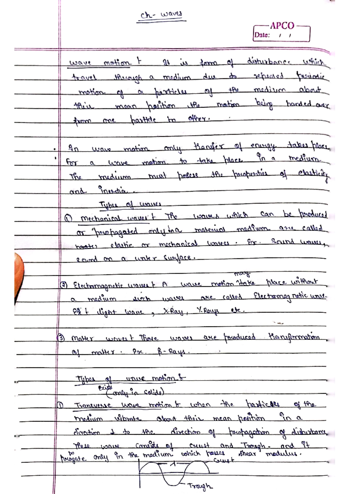 Waves - B.tech - Studocu