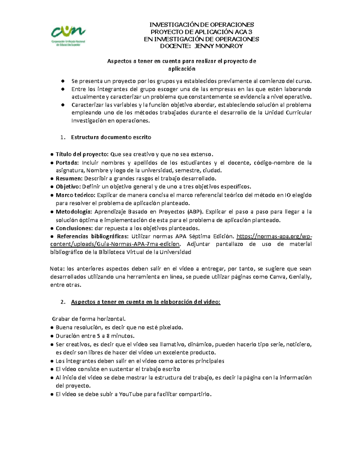 ACA 3 - INVESTIGACION DE OPERACIONES - INVESTIGACIÓN DE OPERACIONES ...
