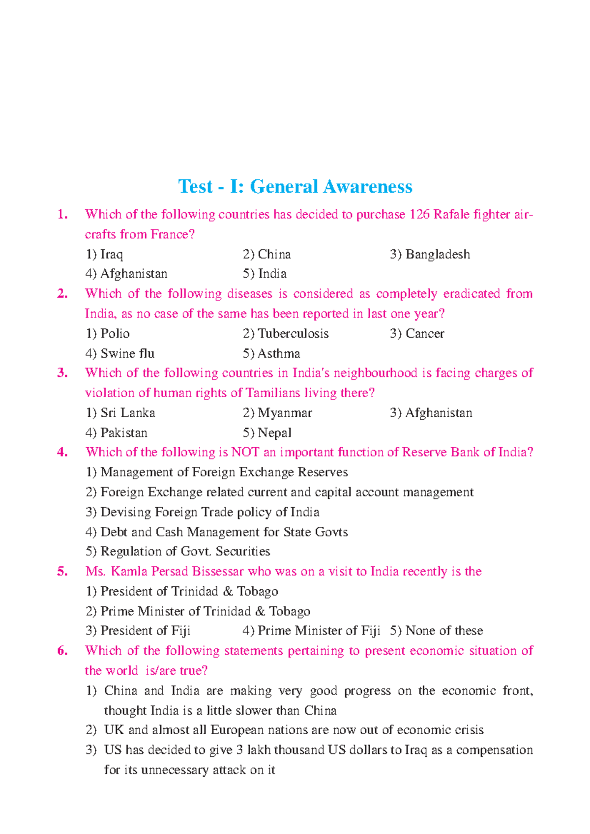 General-Awareness-Model-Question-Papers (1) - 1. Which of the following ...