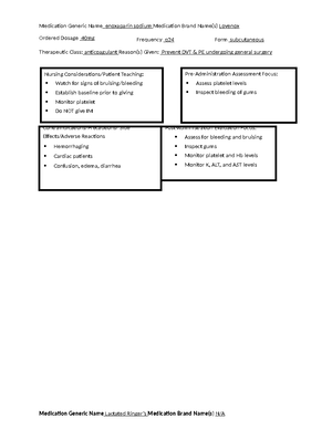 Pre-sim judgement worksheet - Sarah Lin - CLINICAL JUDGMENT ACTIVITY ...