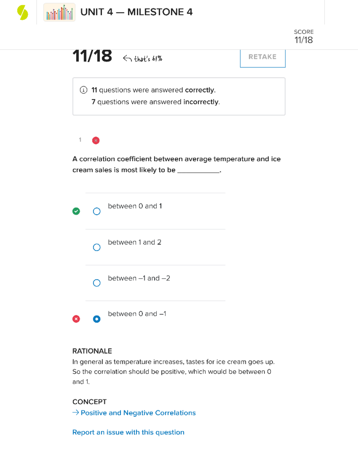 Unit 4 milestone statistics - MATH 201 - LU - Studocu