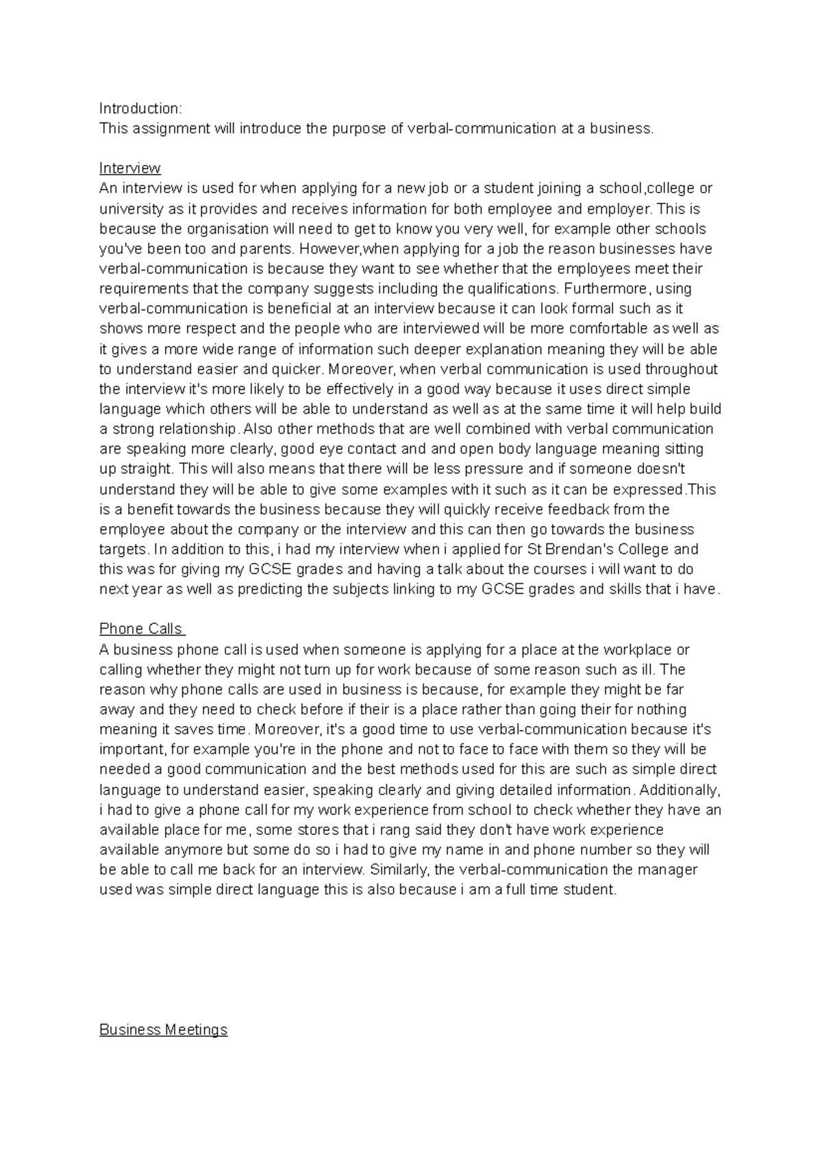 English 4 - Introduction: This assignment will introduce the purpose of ...