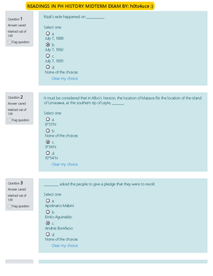 Life and works of rizal - LIFE AND WORK OF RIZAL (BY: Grace Carticiano ...