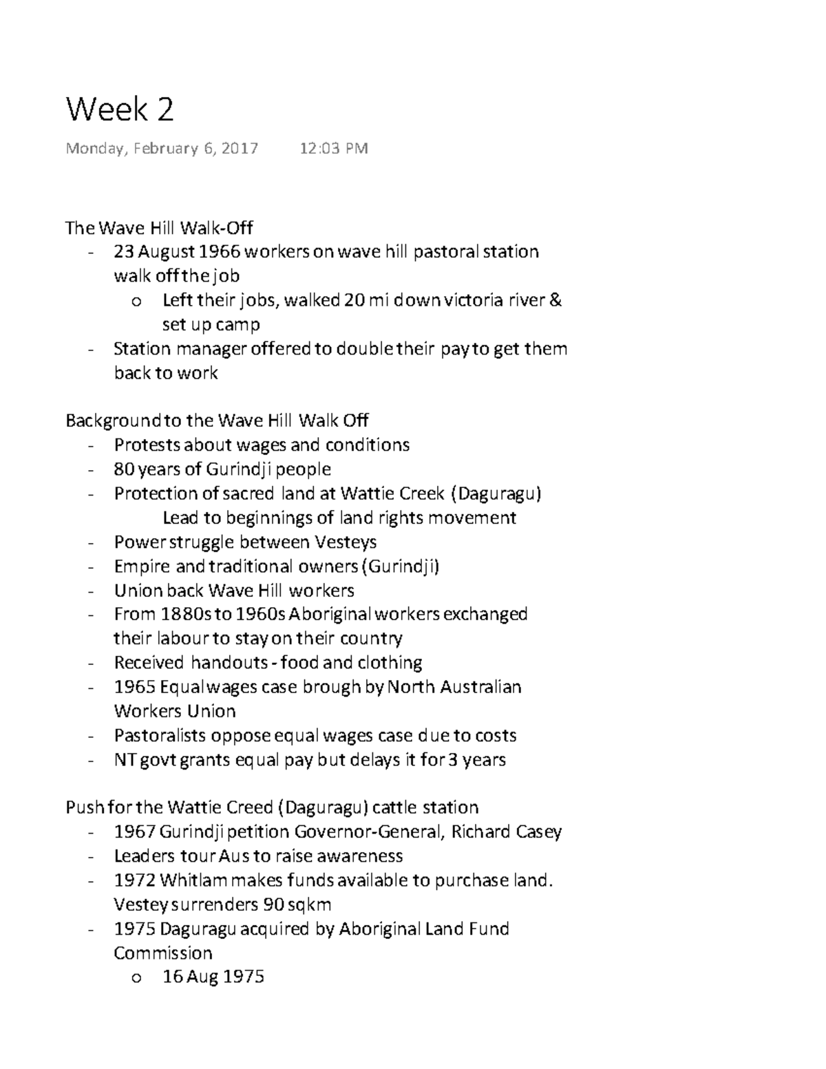 Wave Hill Walk Off & history of violence - The Wave Hill Walk-Off 23 ...