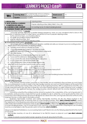 Physical Science Module 10 Edited - Physical Science Quarter 2 – Module ...
