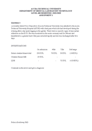 MCQs Tumor markers 2022 - Tumor Markers: their use and relevance in ...