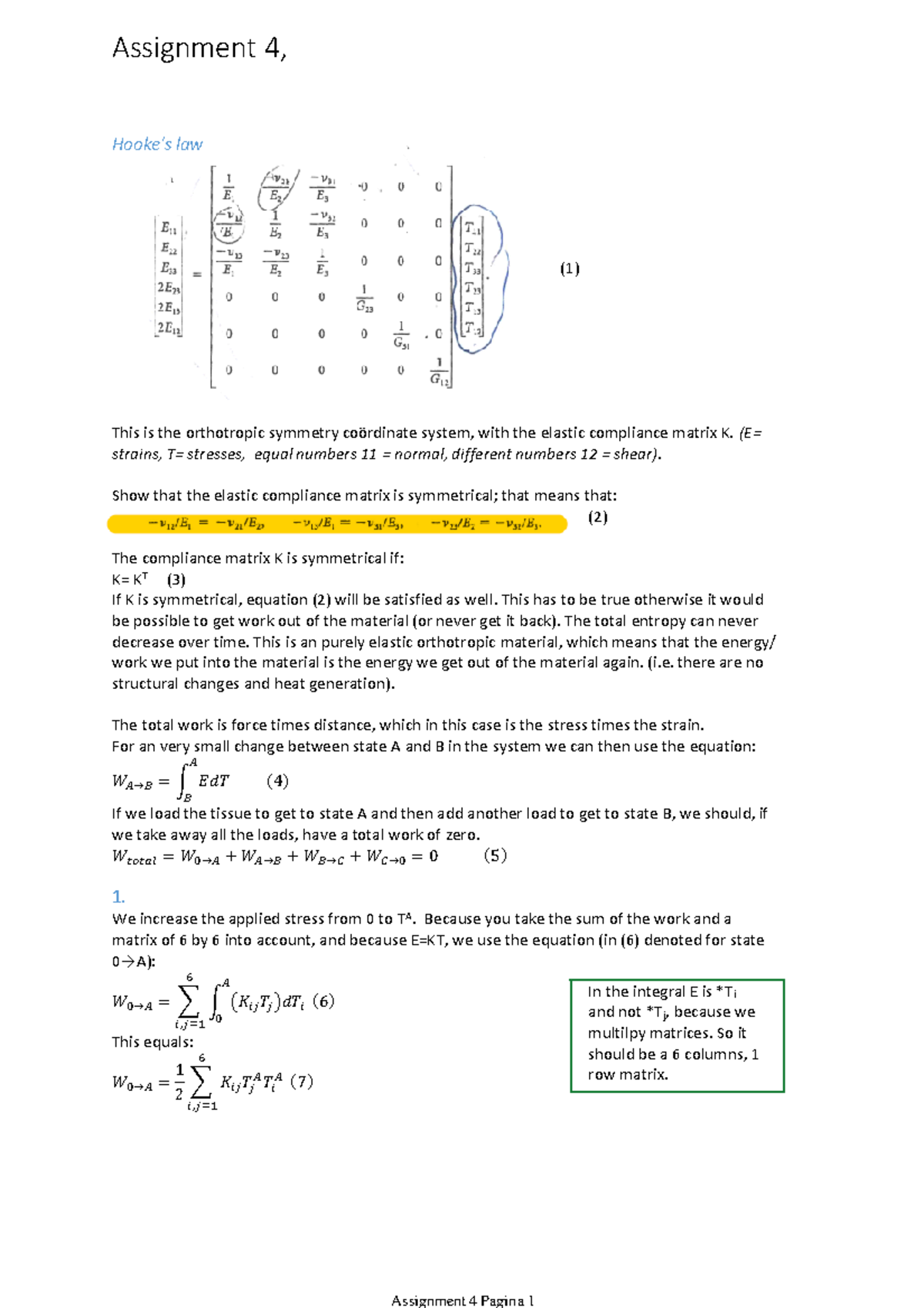Assignment 4, tissue biomechanics - Warning: TT: undefined function: 32 Warning: TT: undefined ...