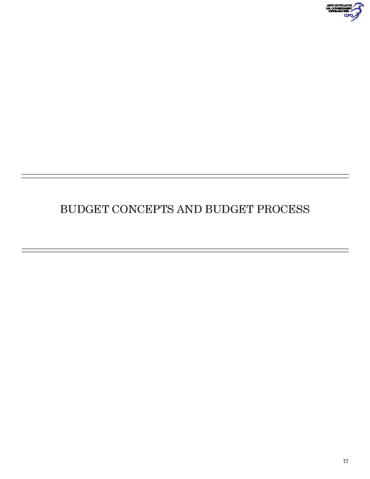 Budget 2020 formulation essay work book - 77 BUDGET CONCEPTS AND BUDGET ...