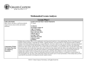 ELM 470 T4 Vocabulary Strategies Chart - Vocabulary Strategies Chart Part 1: Mathematical ...