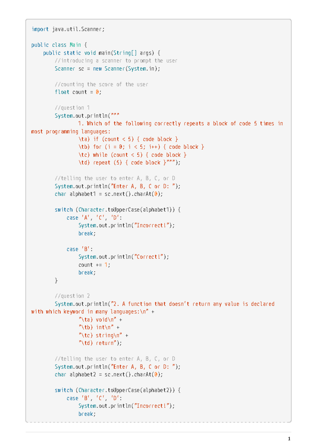 File-merged - Assignment memo - import java.util; public class Main { public static void - Studocu