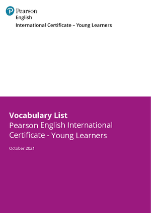 PTE Vocabulary List pdf - Advocate - (verb) to support or recommend ...