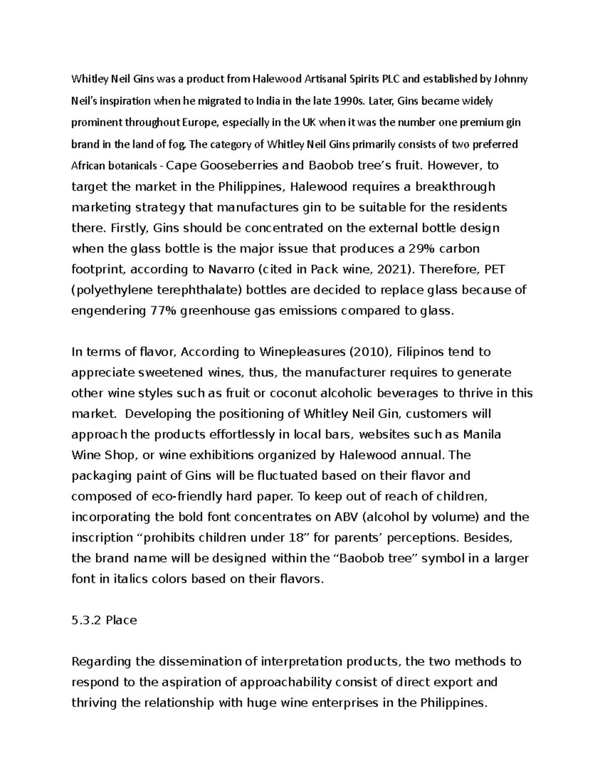 Whitley Neil Gins - Lecture - Whitley Neil Gins was a product from ...